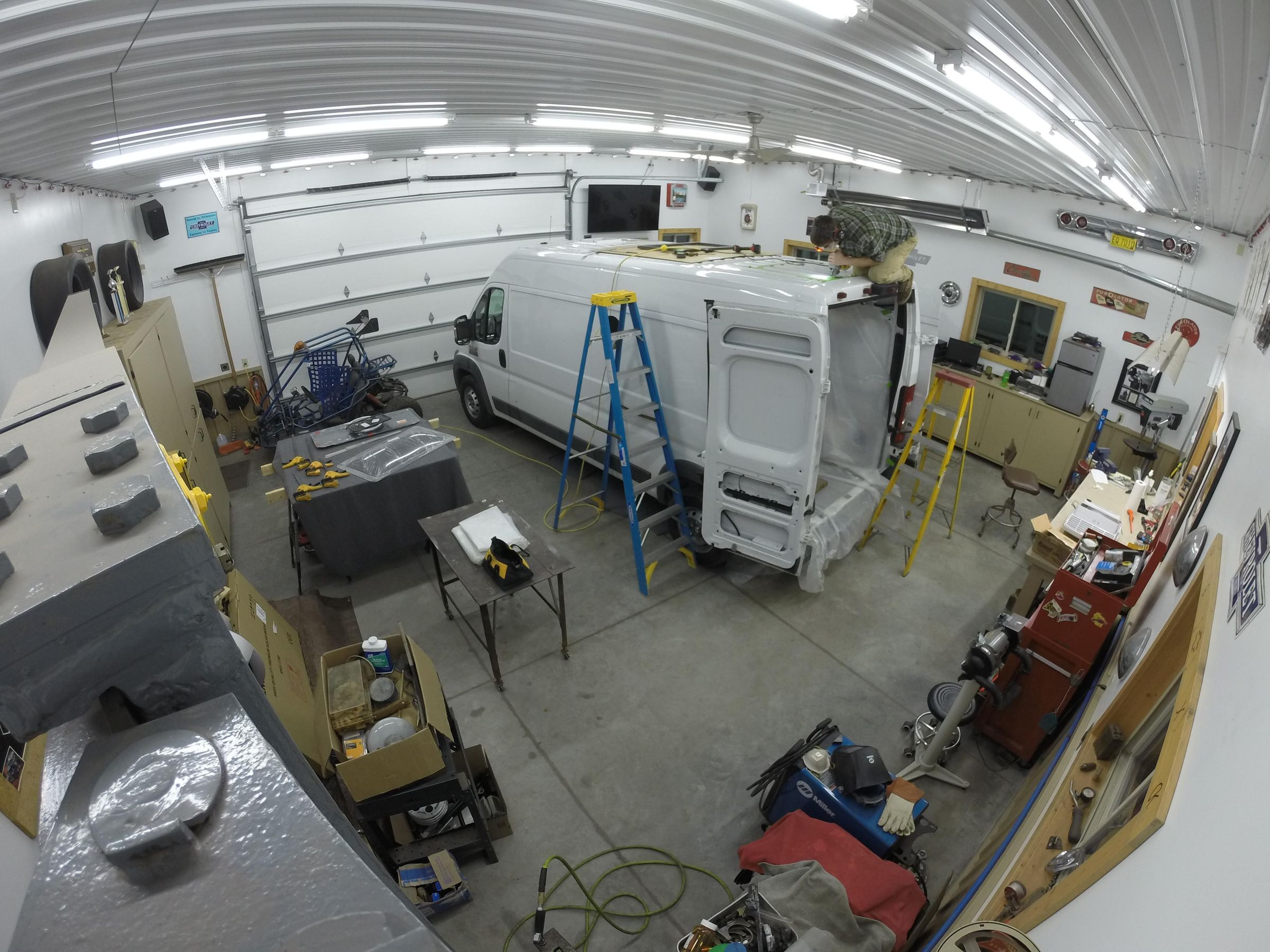 Custom Skylight Frame Installation for a Van Conversion : 13 Steps ...