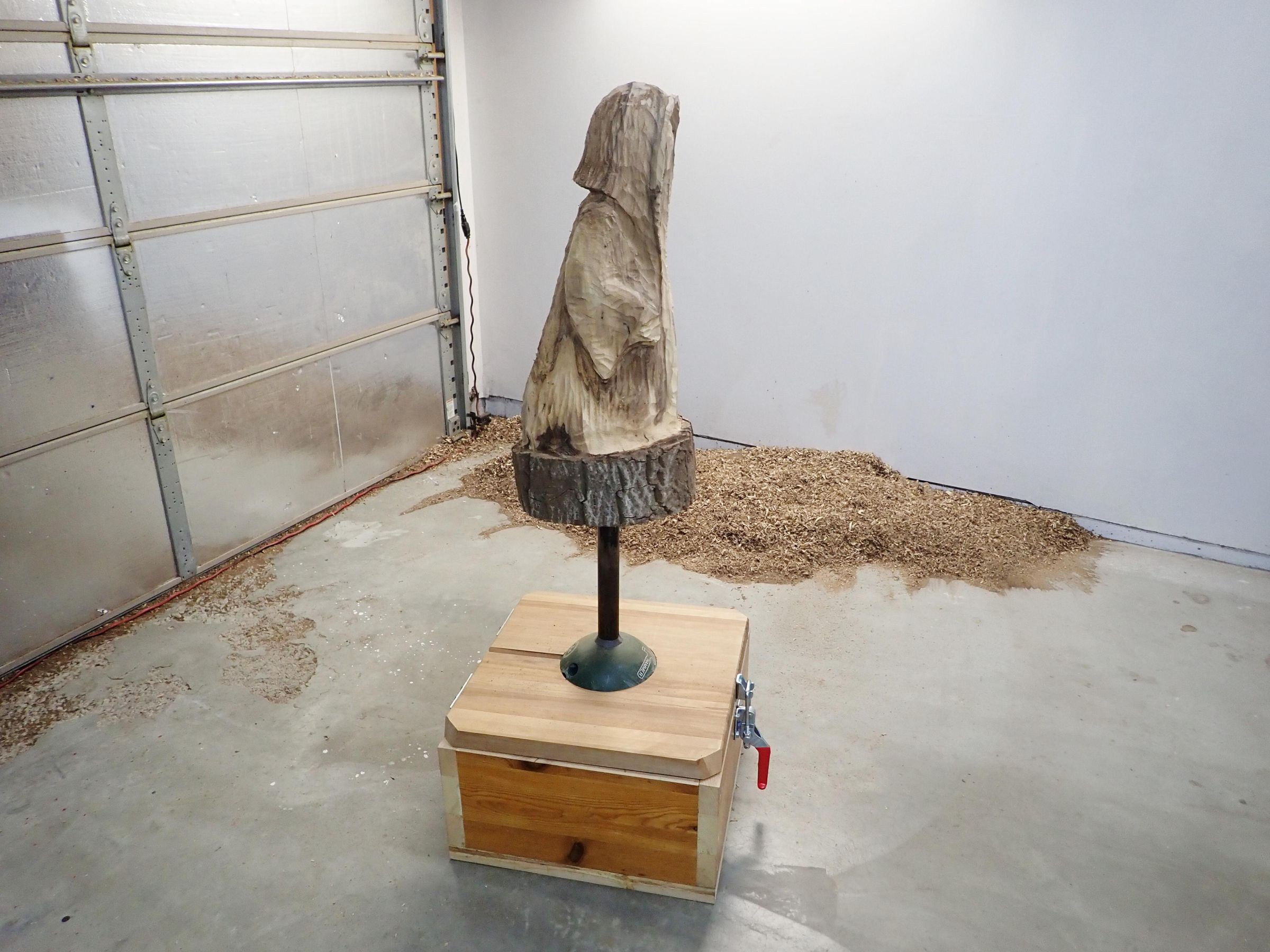 Grim Reaper Carved From a Walnut Log : 17 Steps (with Pictures ...