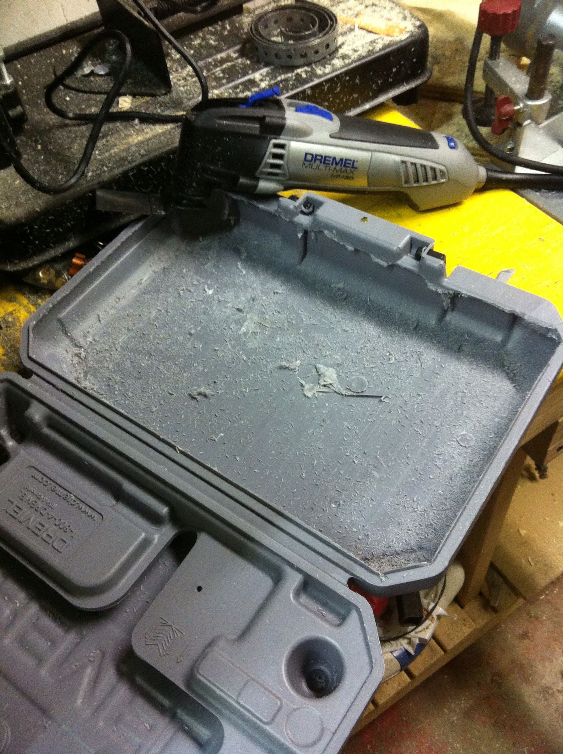 Use a Dremel (tool) to Modify a Dremel (case) : 8 Steps - Instructables