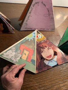 TRIANGLE BOOK From One Sheet of Paper : 7 Steps - Instructables