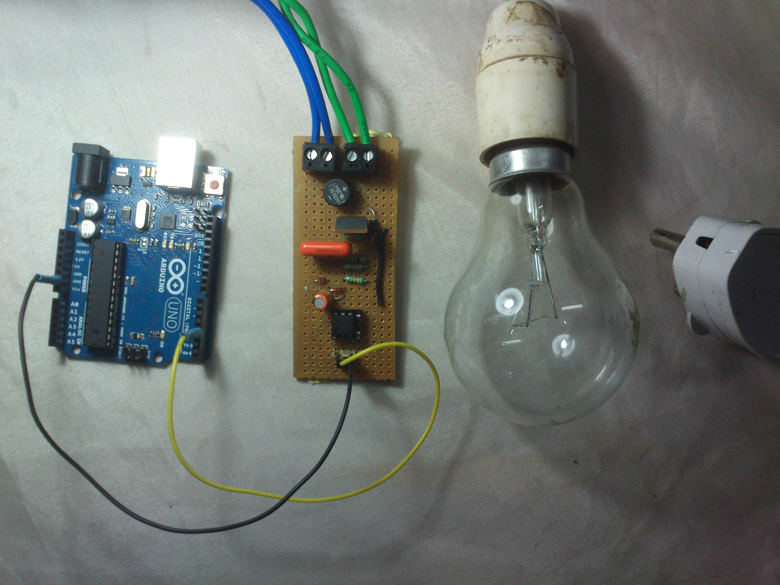 Safe and Simple AC PWM Dimmer for Arduino / Raspberry Pi : 10 Steps ...