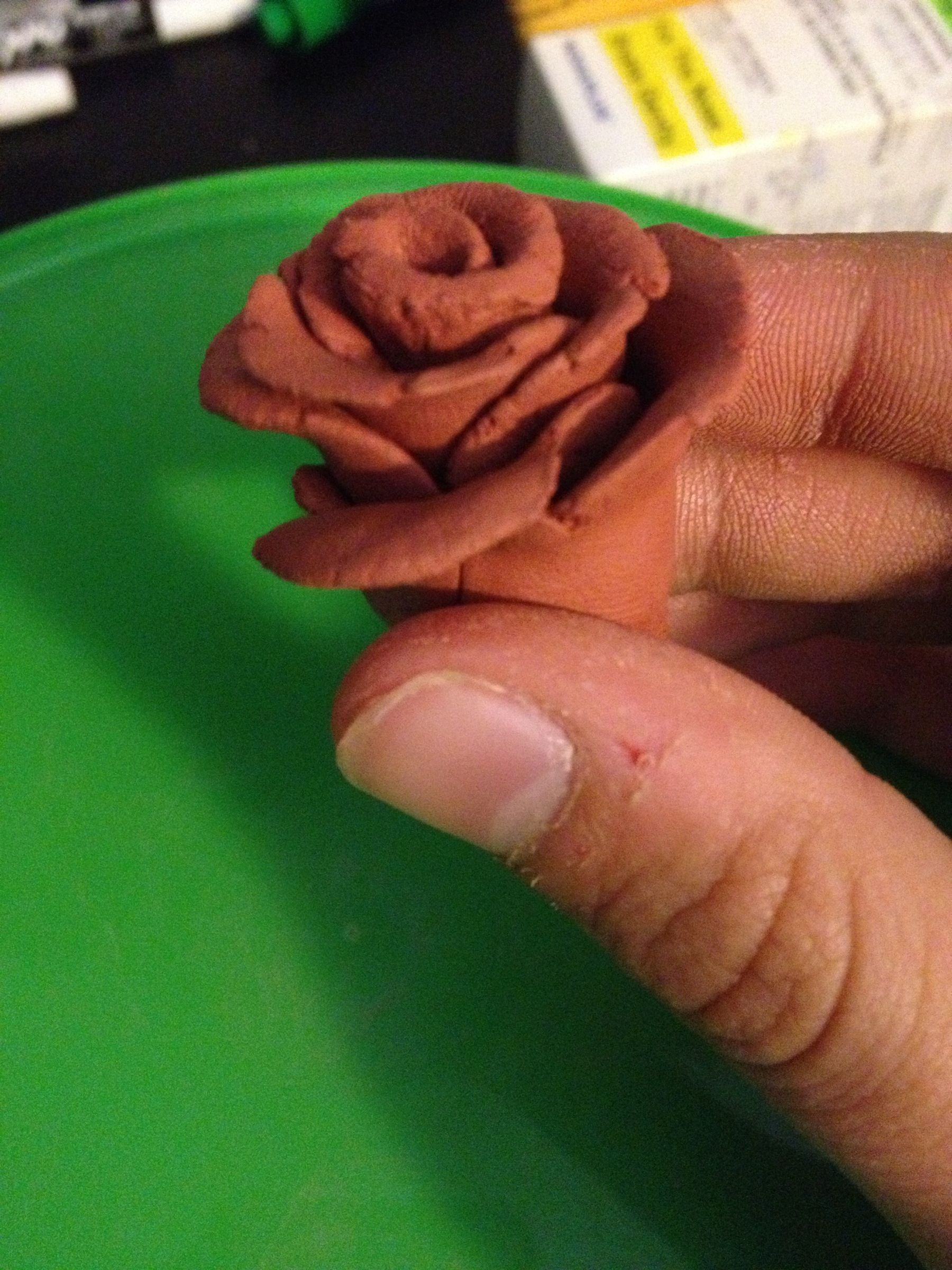 How to Make a Clay Rose : 6 Steps - Instructables