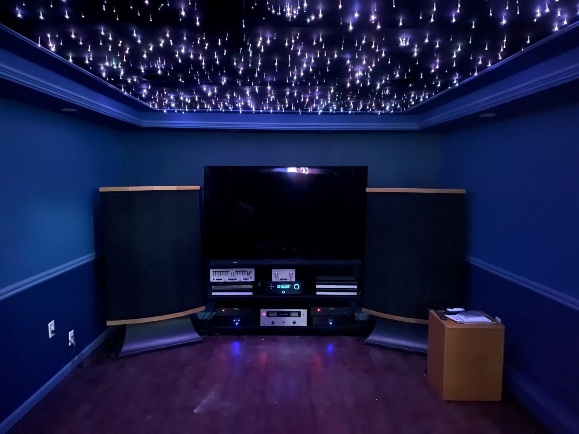 Hallway Ceiling With Fiber Optics