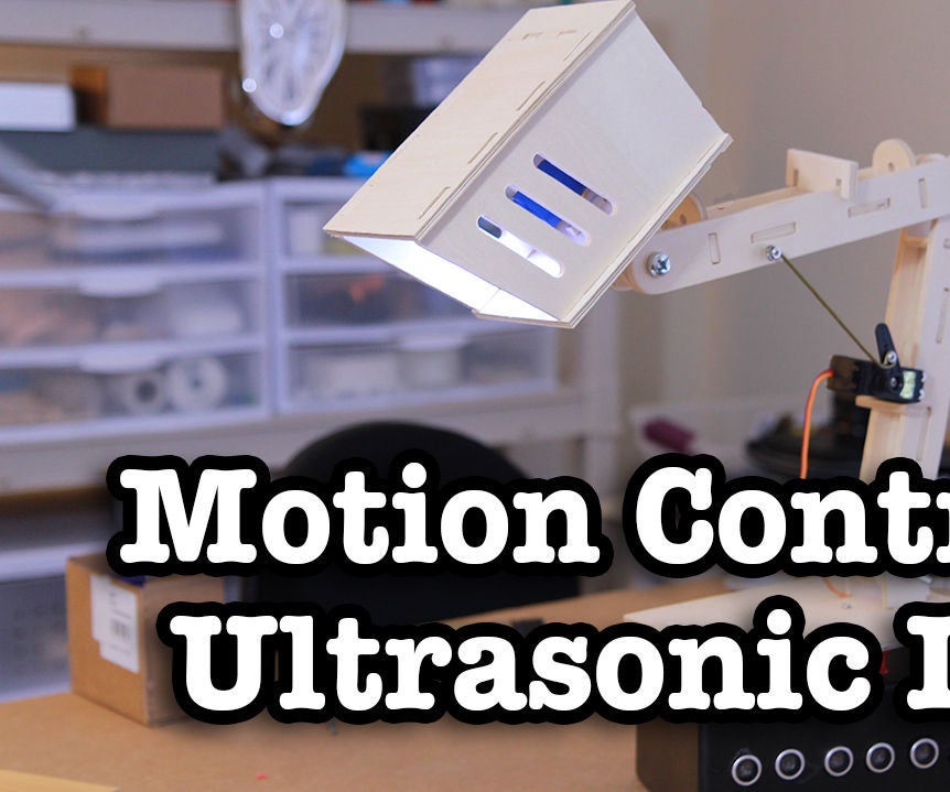 Motion Controlled Ultrasonic Lamp : 9 Steps (with Pictures) - Instructables