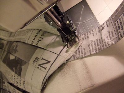 Sew a Newspaper Dress : 20 Steps (with Pictures) - Instructables