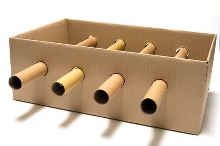 Makedo Cardboard Foosball Table : 7 Steps (with Pictures) - Instructables