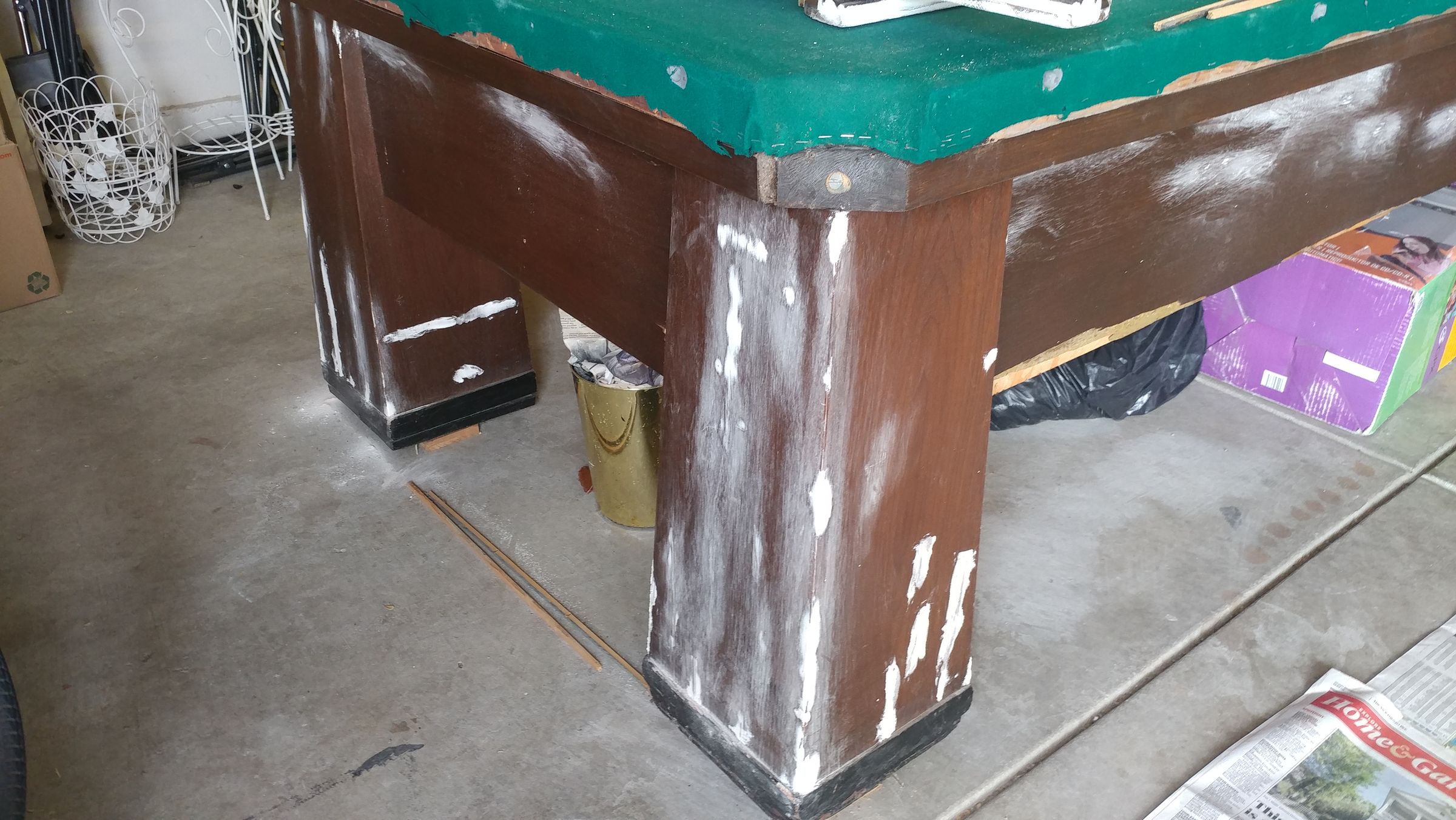 Refurbish Pool Table : 9 Steps - Instructables
