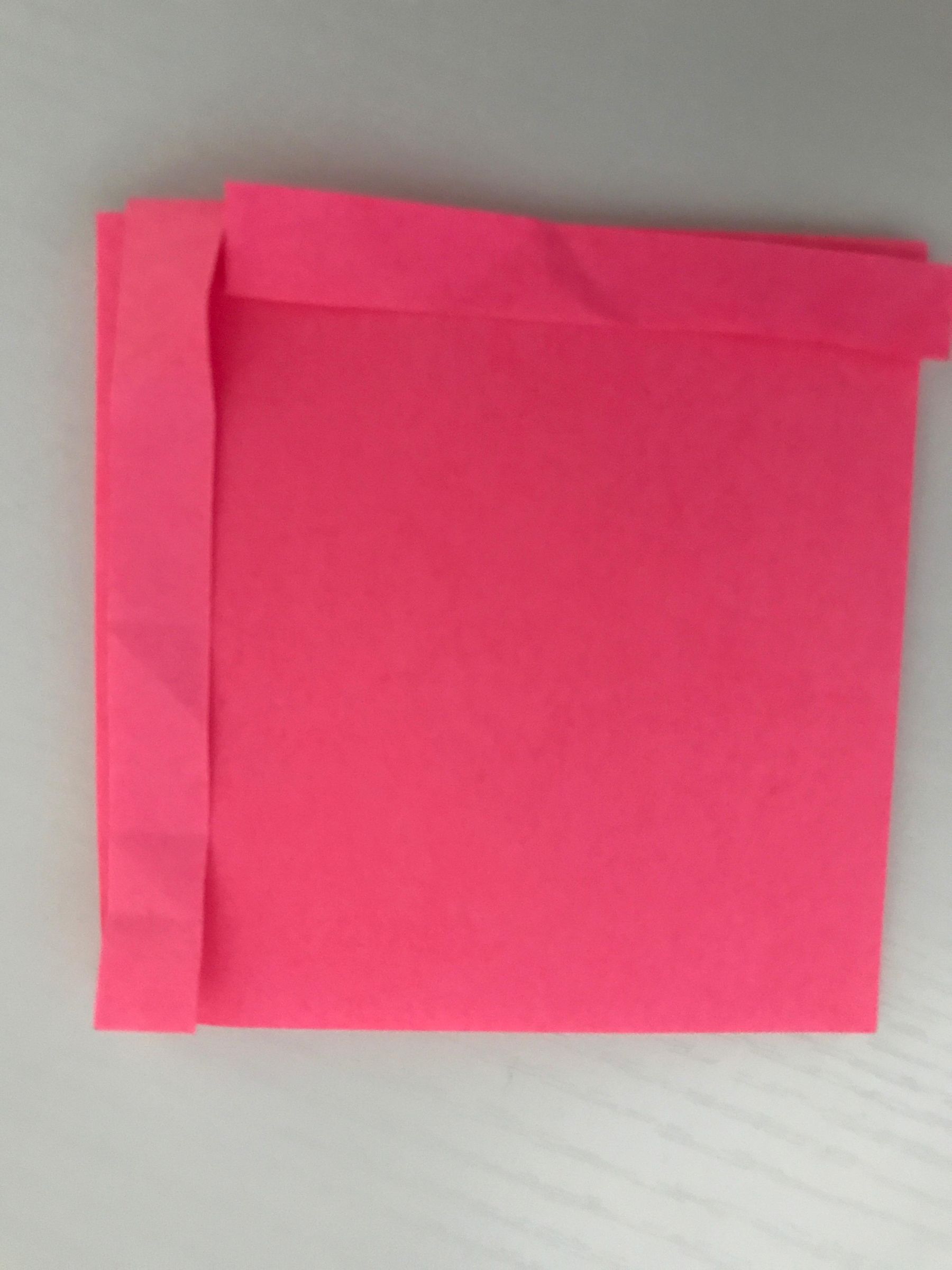 Origami Post It Box