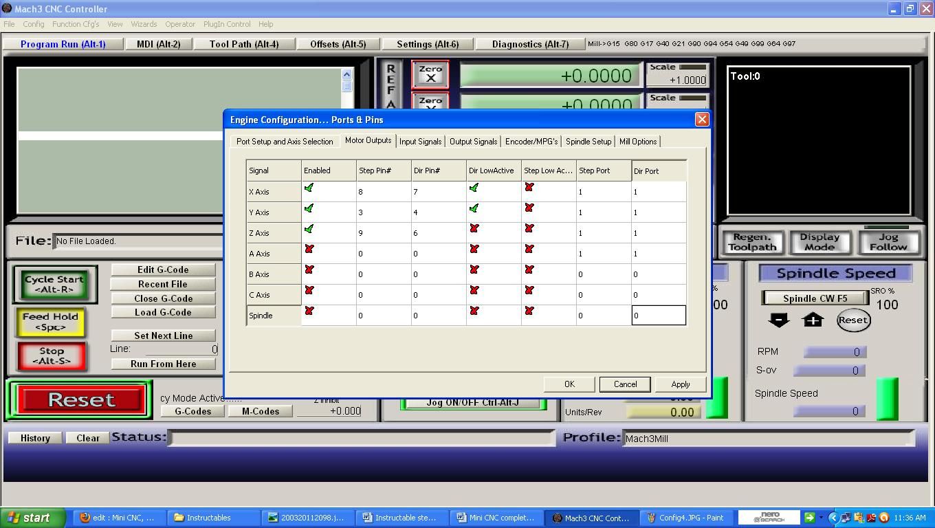 Mini CNC Router, Complete Plans and Instructions : 27 Steps (with ...