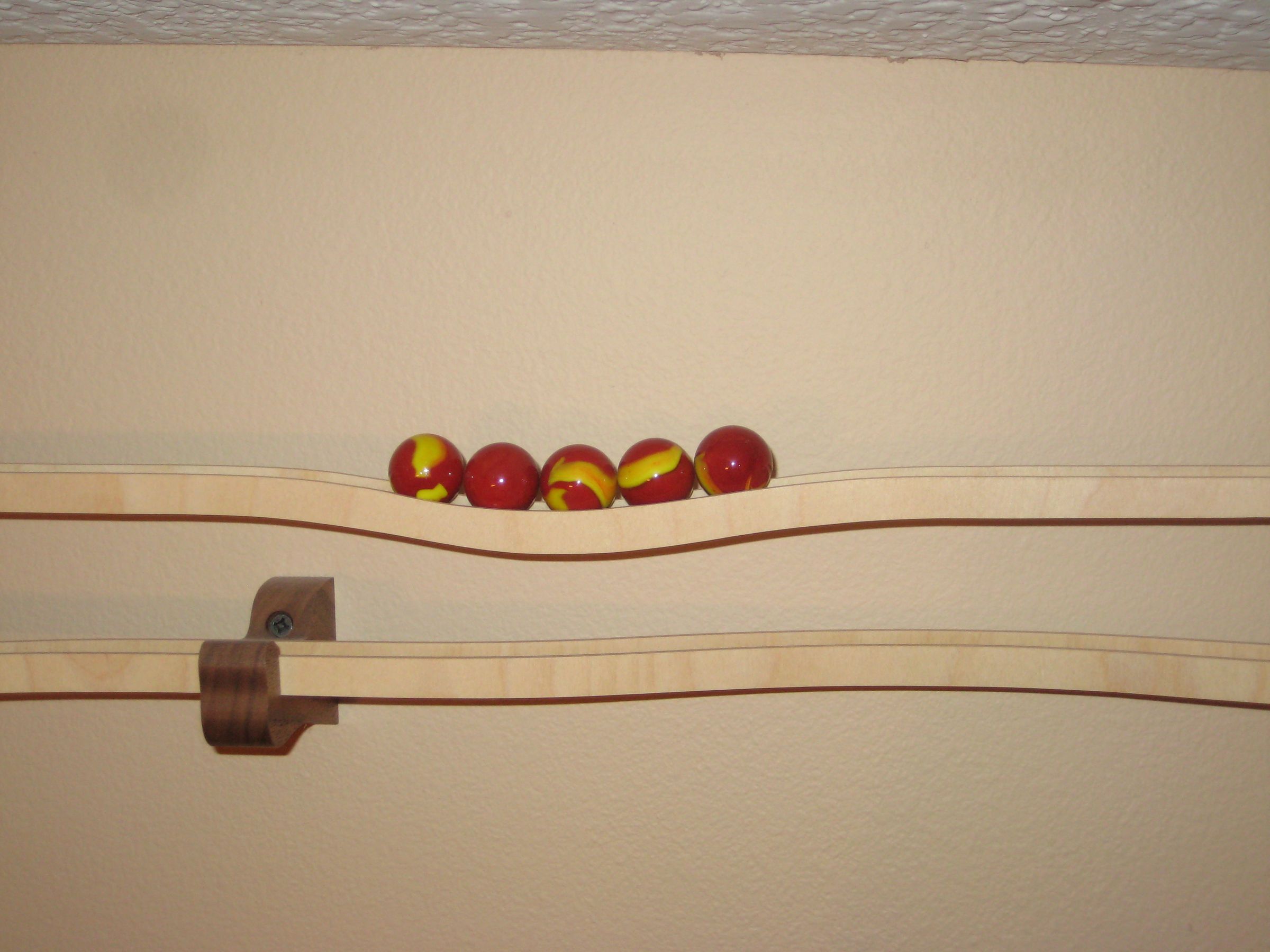 Kinetic Marble Track Around the Top of a Room : 9 Steps (with Pictures ...
