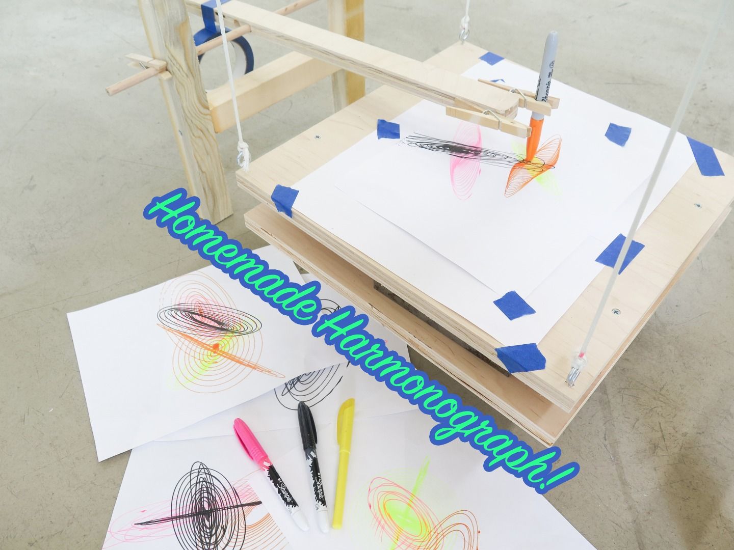 Homemade Harmonograph! : 9 Steps (with Pictures) - Instructables