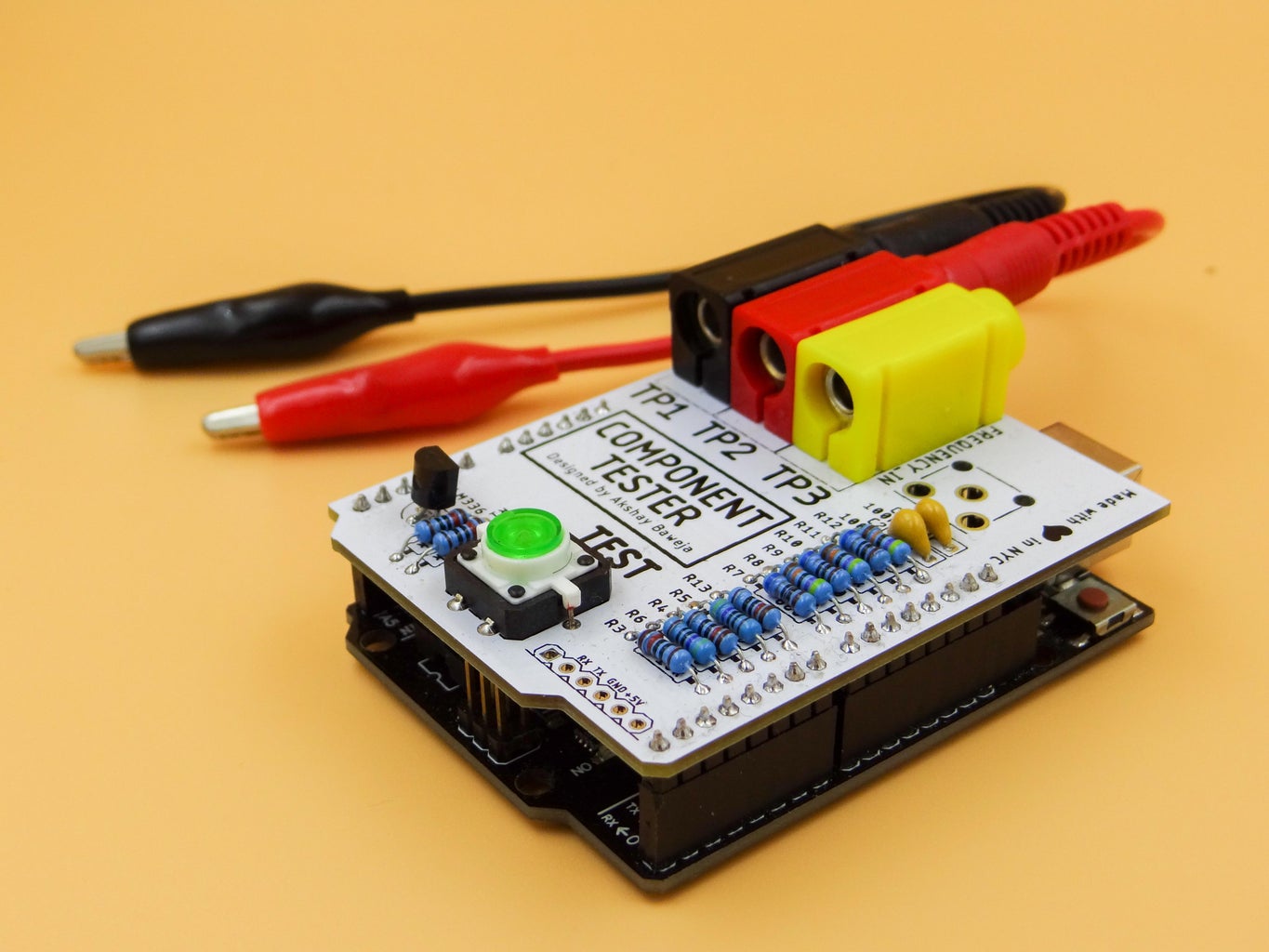 Component Tester Uno Shield 5 Steps With Pictures Instructables