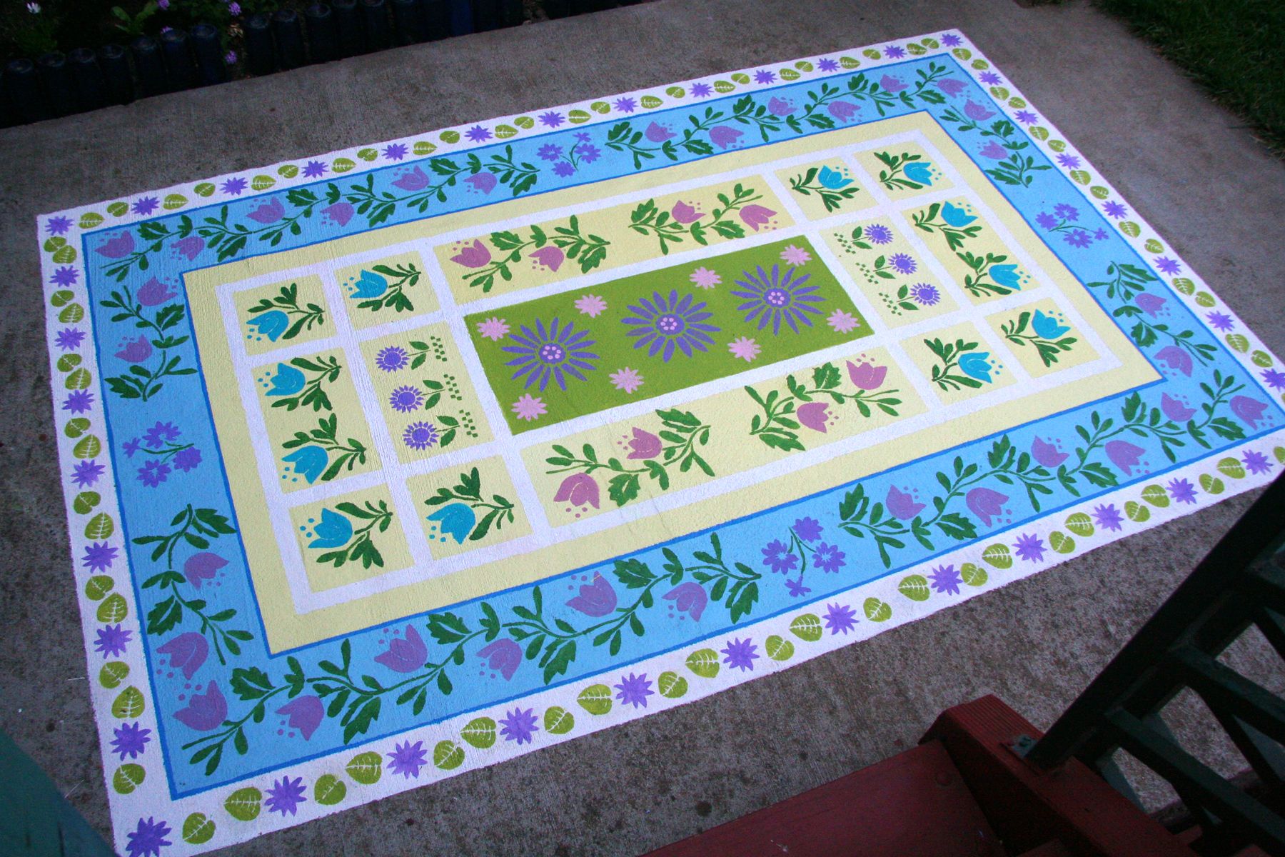 Paint a Concrete Rug : 5 Steps (with Pictures) - Instructables