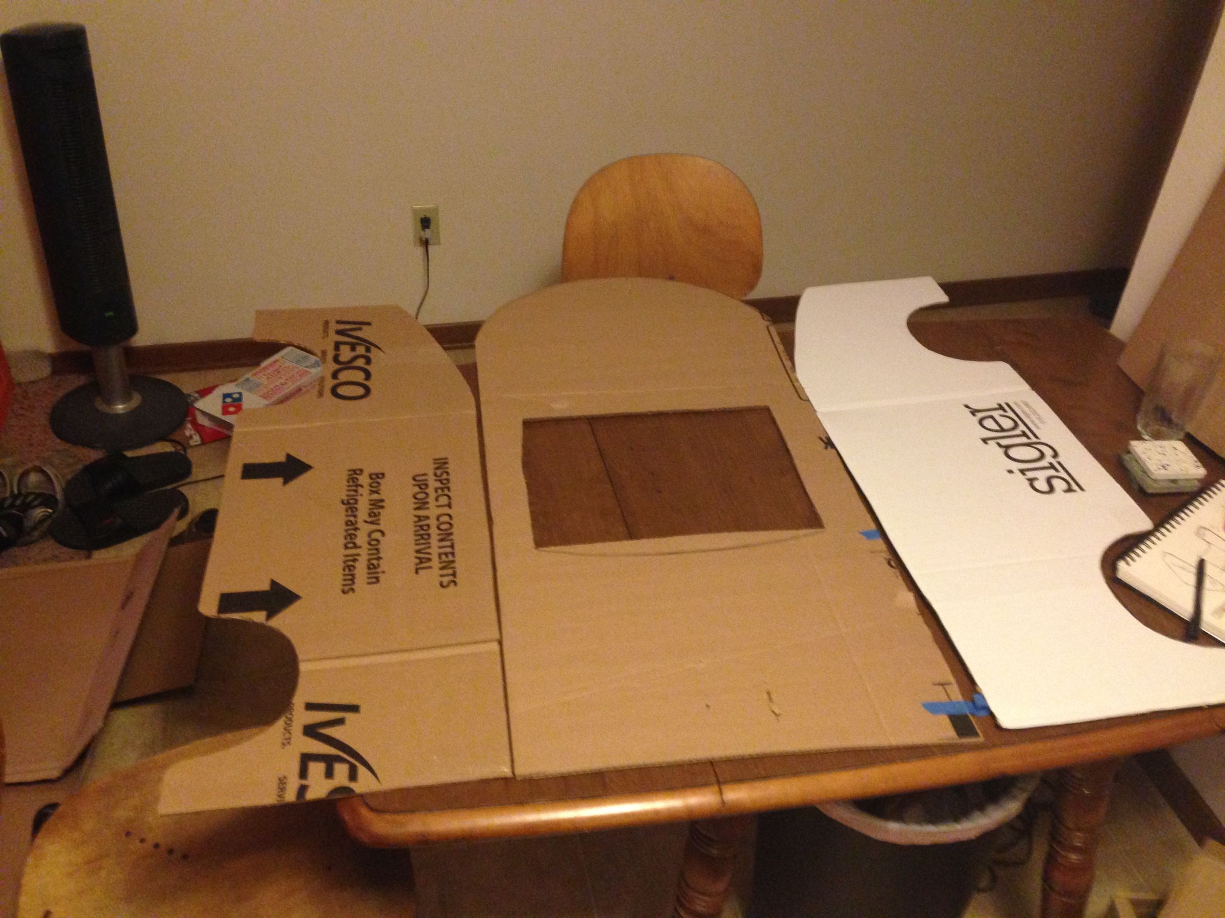 Making a Cardboard Mario Kart Frame : 20 Steps - Instructables