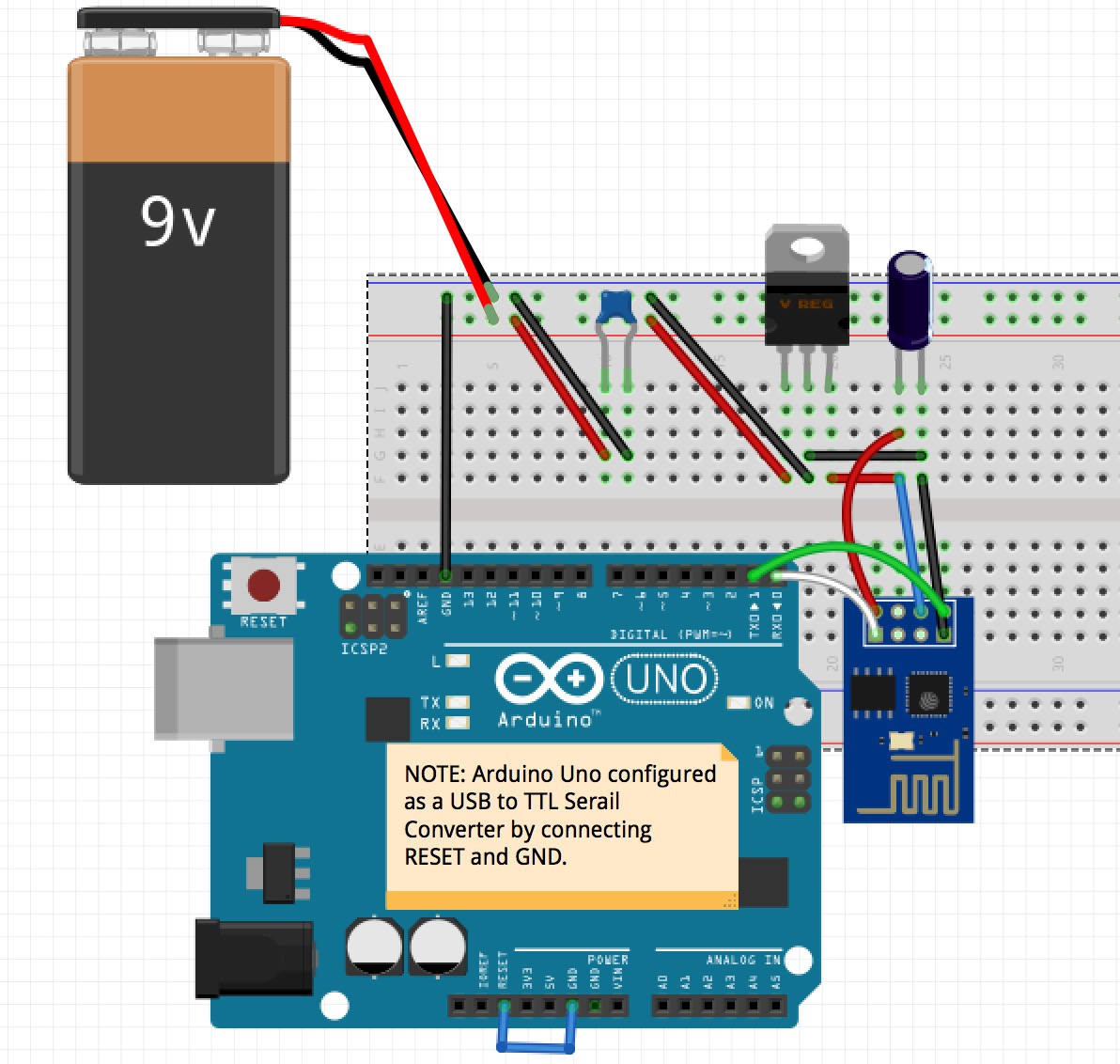 ESP8266 With DHT11 Temperature Humidity Monitor : 4 Steps (with ...