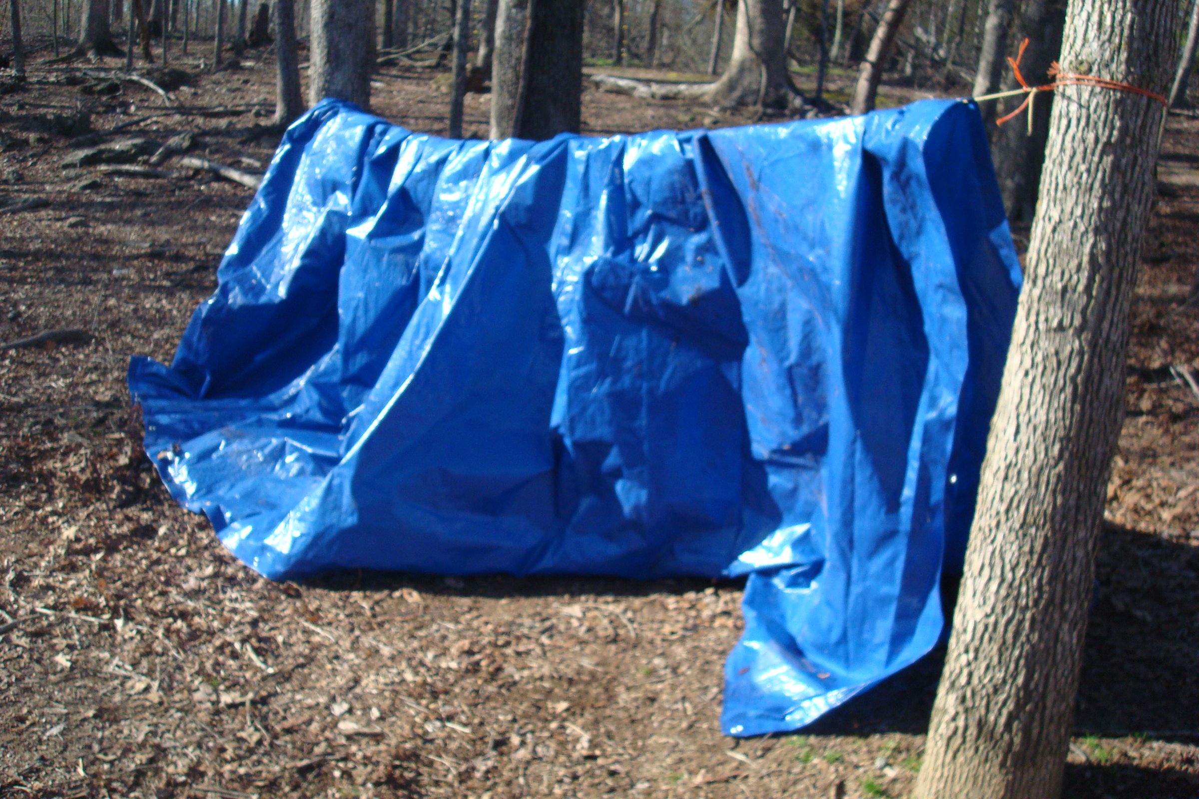 Paracord Tent Or, Hobos Tent : 5 Steps - Instructables