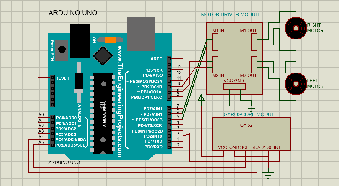 Diy Gyroscope Controlled Robot Using Arduino (In 4 Steps)- : 4 Steps ...