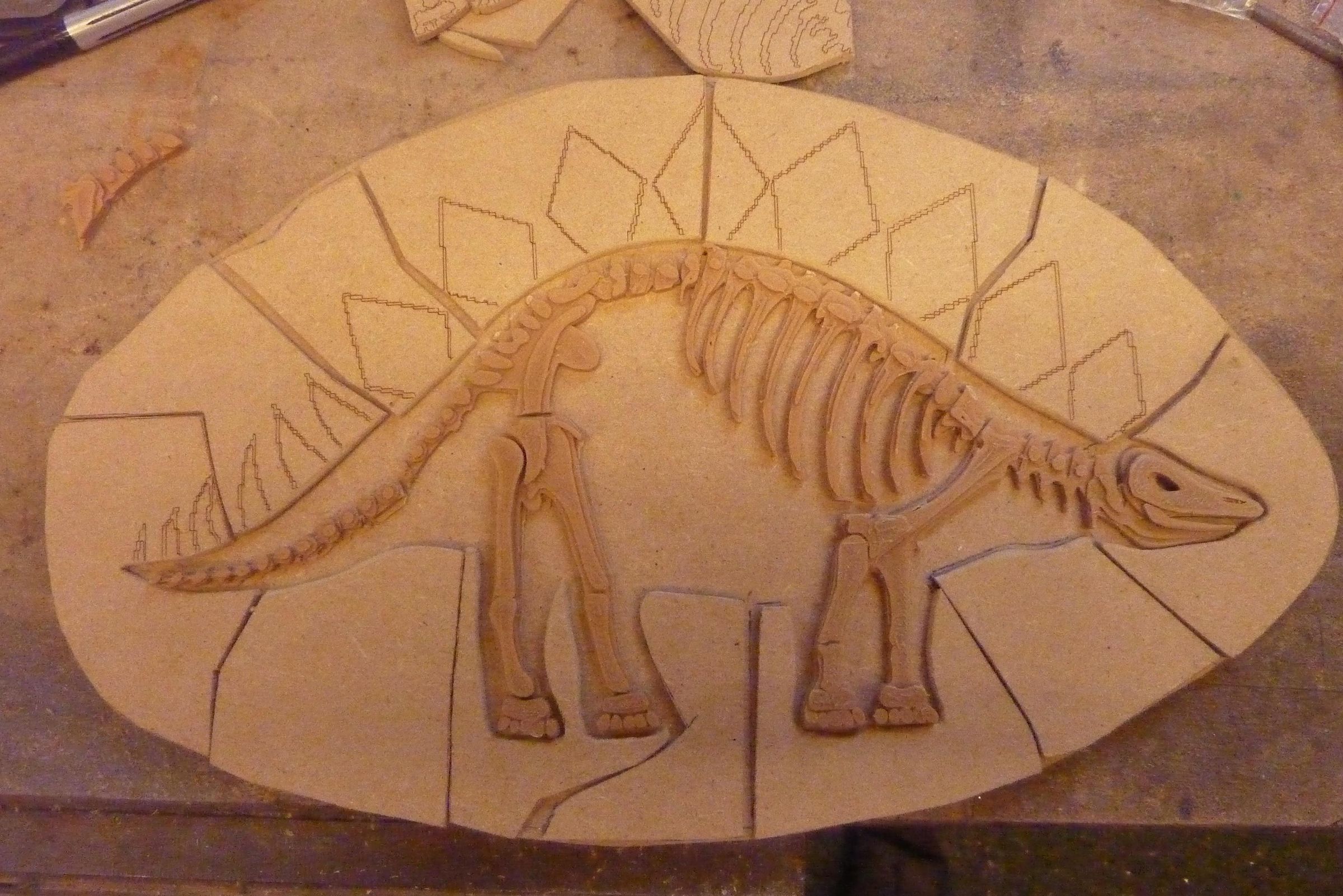 Stegosaurus Puzzle : 7 Steps (with Pictures) - Instructables