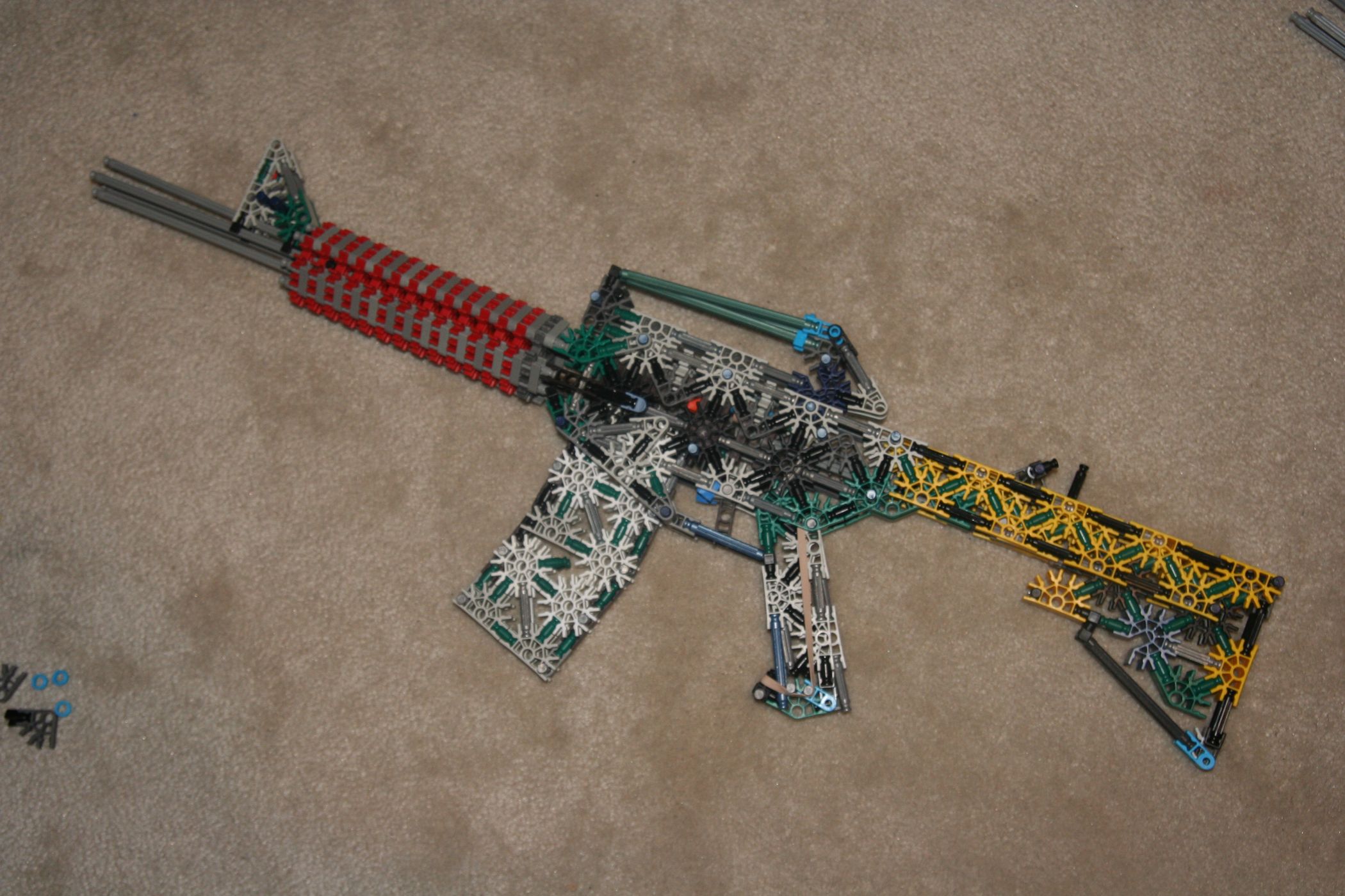 Knex M4A1 / M4 Carbine Assualt Rifle : 8 Steps - Instructables