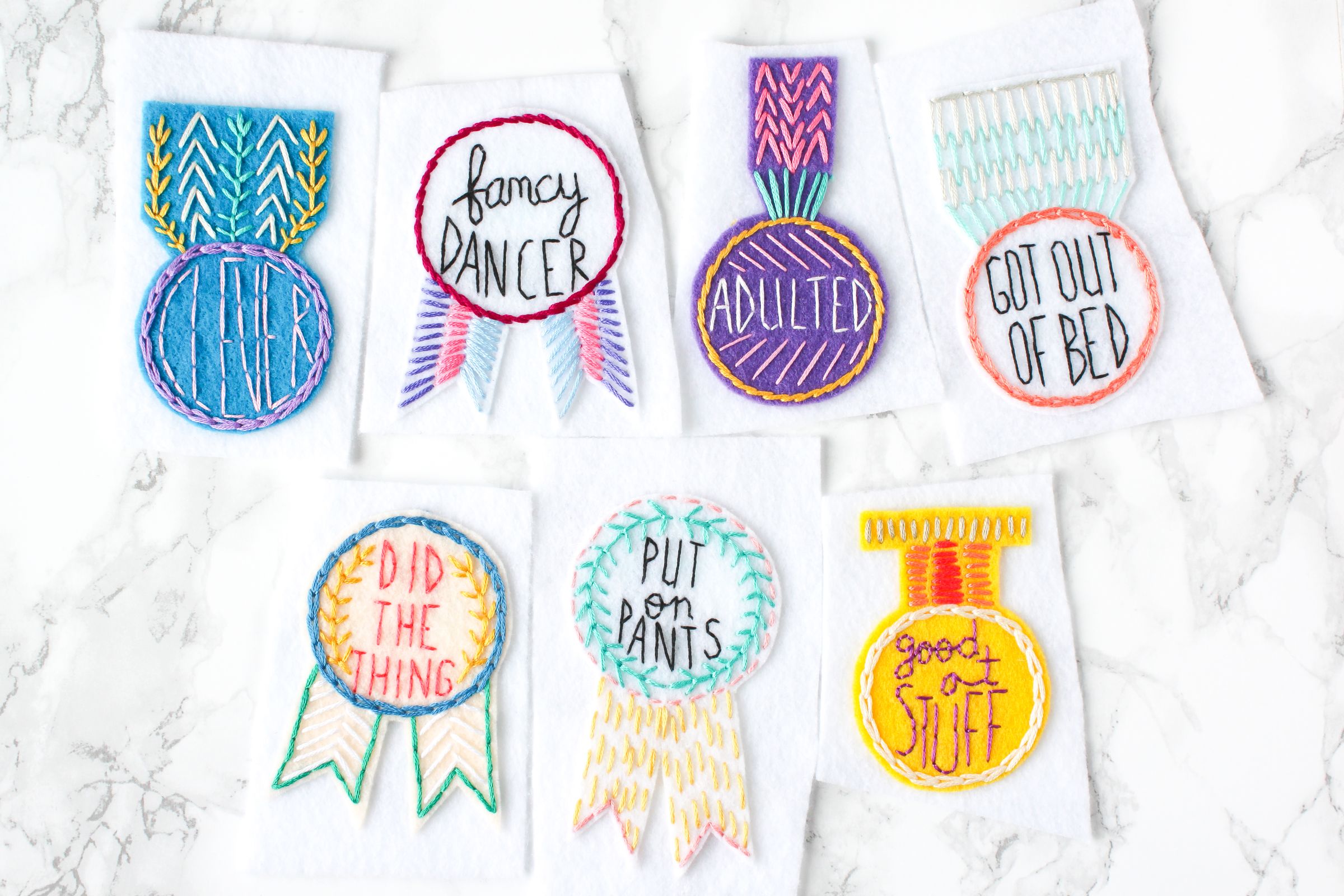 DIY Hand Embroidered Medal Patches : 8 Steps (with Pictures ...