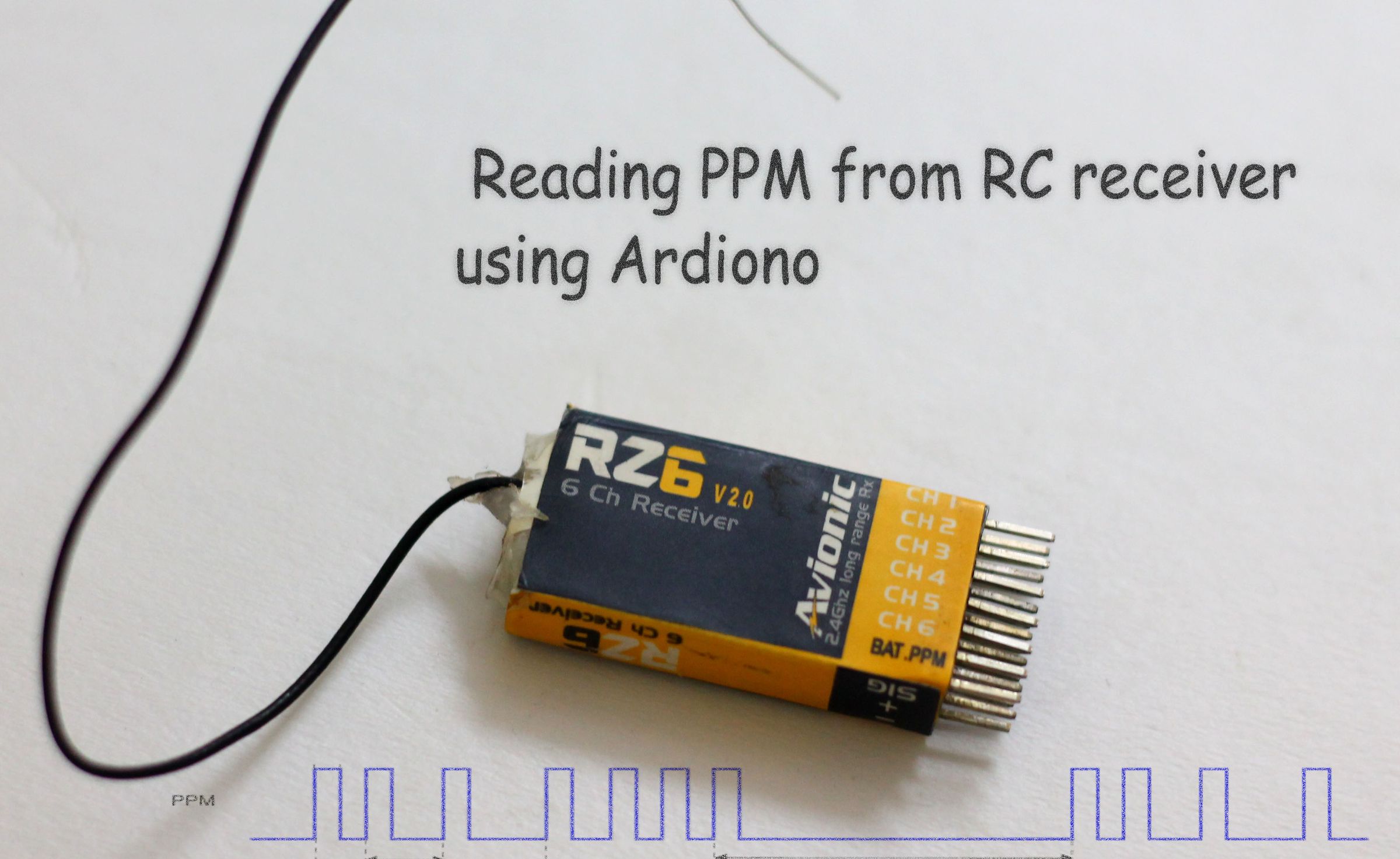 Reading RC Receiver PPM Signal Using Arduino : 3 Steps - Instructables