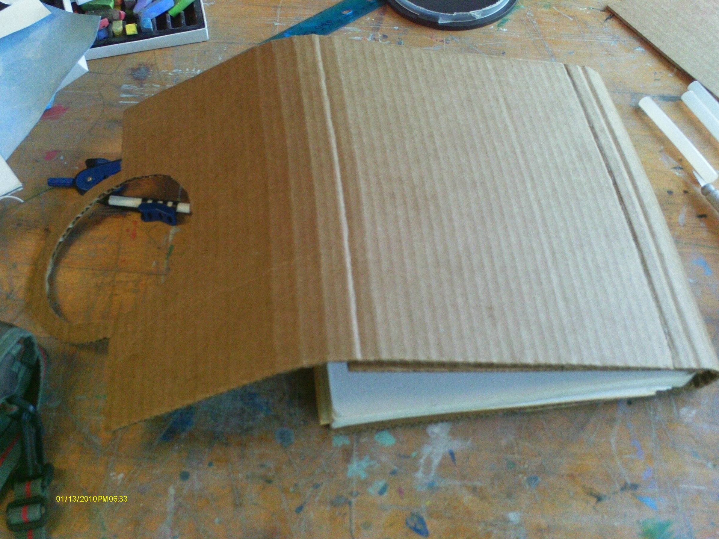 The Amazing Twist-Locking Cardboard Sketchbook : 10 Steps (with ...
