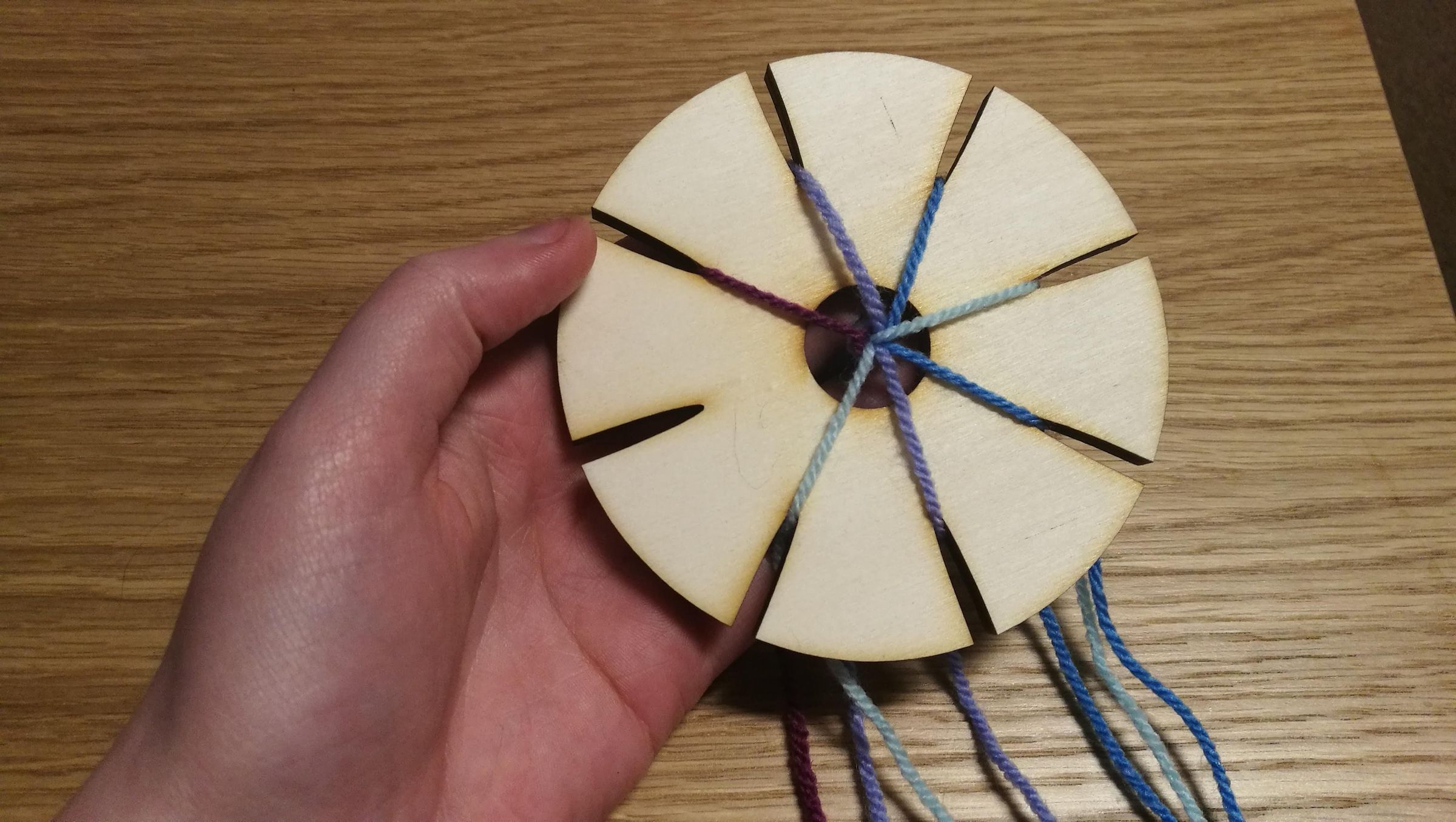 Viking Braids - Make a Trollen Wheel : 6 Steps (with Pictures ...