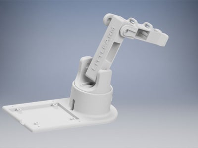 3D Printed, Bluetooth Controlled, Arduino Robot Arm - LittleArm 2C : 20 ...