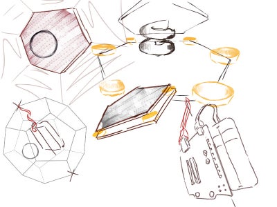 Interactive Led Lamp | Tensegrity Structure + Arduino : 5 Steps (with ...