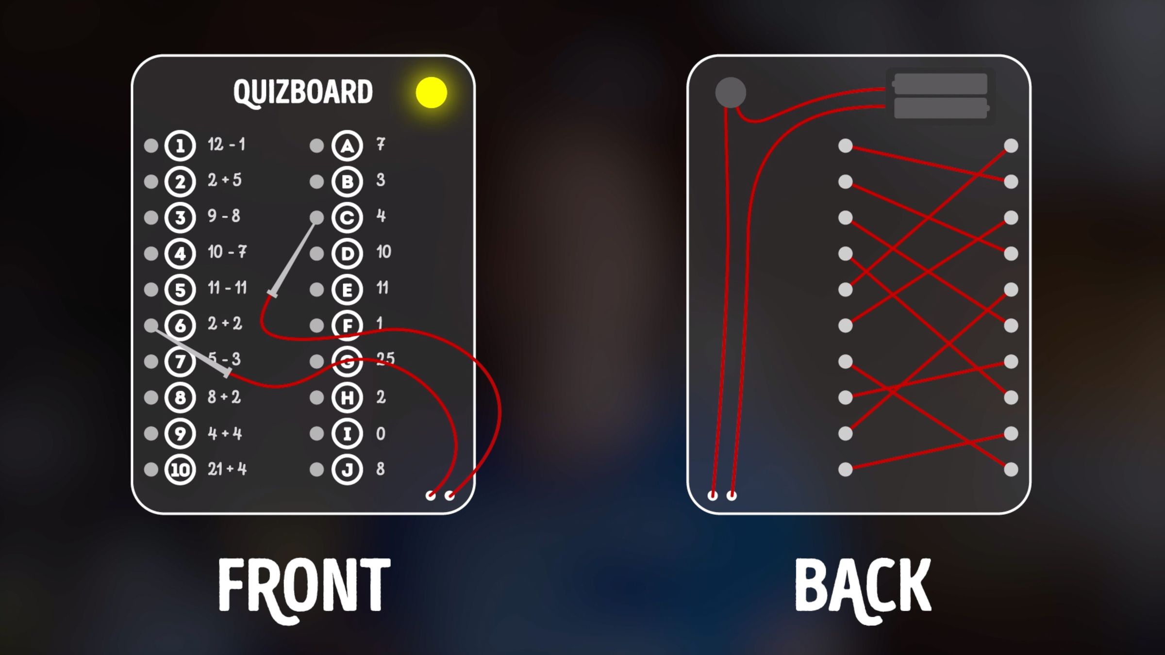 Making an Electronic Quiz Board for Kids : 10 Steps (with Pictures ...