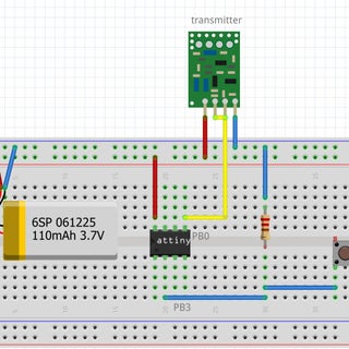 Attiny85 RF Transmitter to Arduino Uno Receiver (Manchester Library /w ...