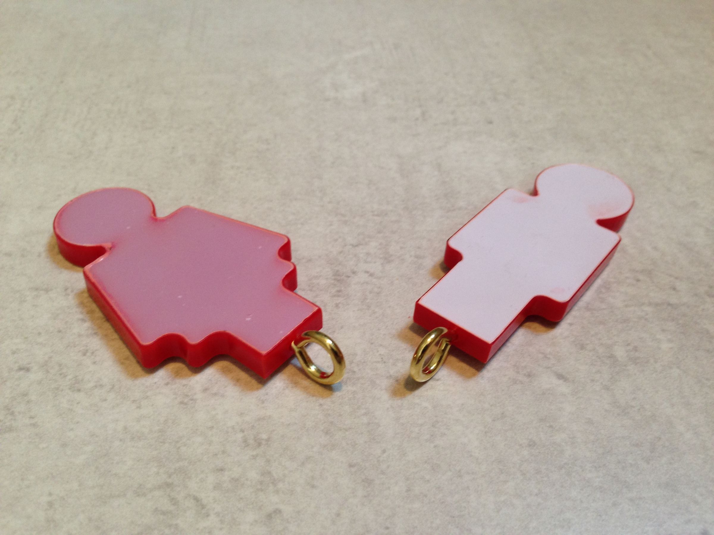'His and Her' Laser Cut Keyring : 12 Steps (with Pictures) - Instructables