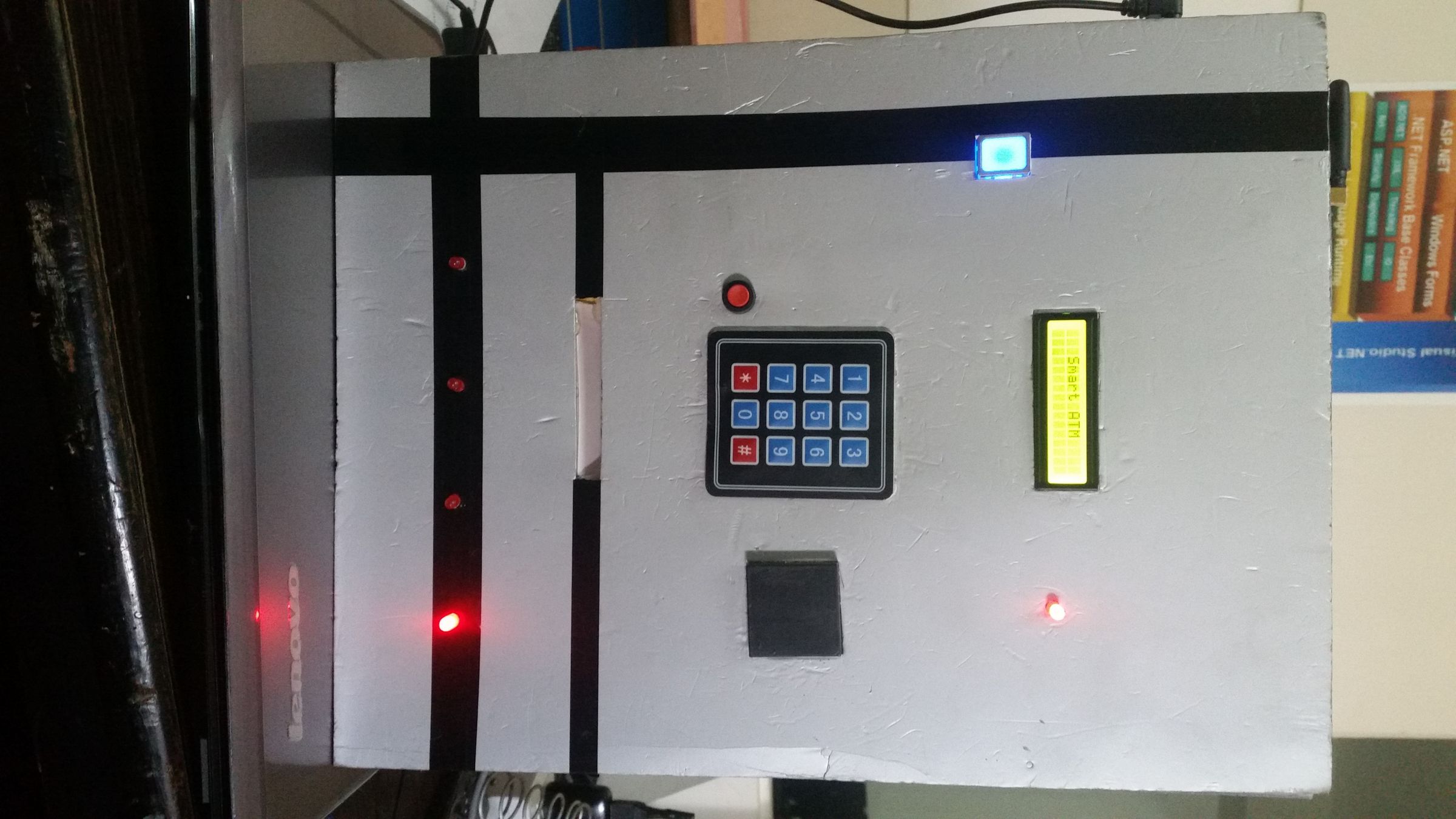ATM Machine Using Arduino (Finger-print+RFID Card) : 4 Steps (with ...