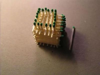 Matchsticks Cube (no Glue) : 8 Steps (with Pictures) - Instructables