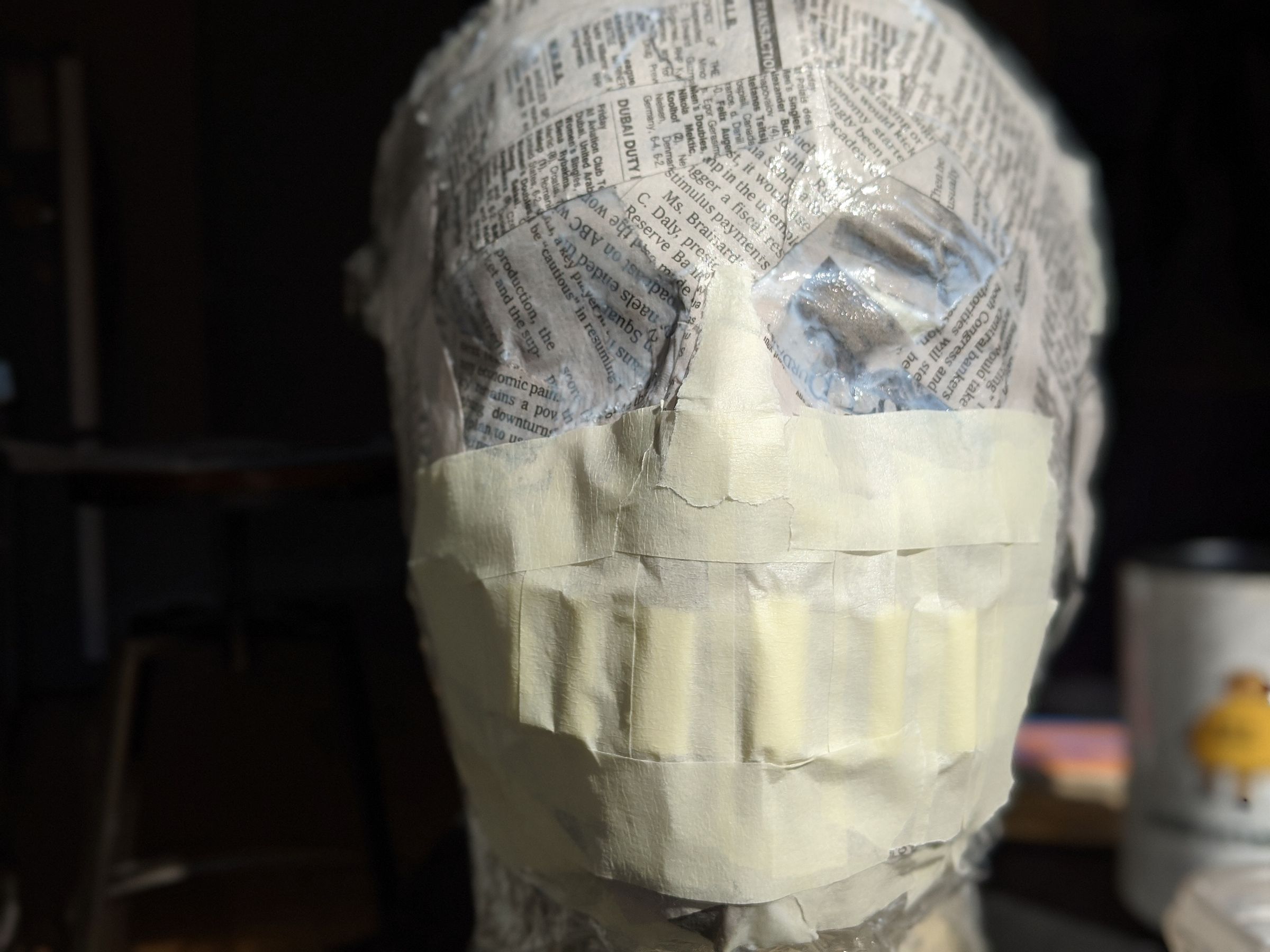 Paper Mache Mask : 11 Steps (with Pictures) - Instructables
