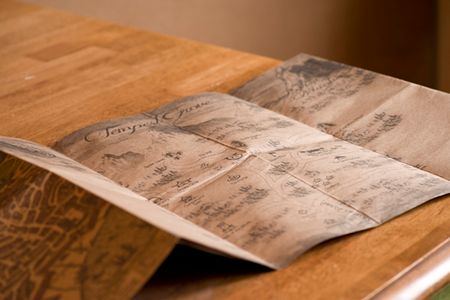 Custom Marauder's Map Variation With Disappearing Footprints : 10 Steps ...