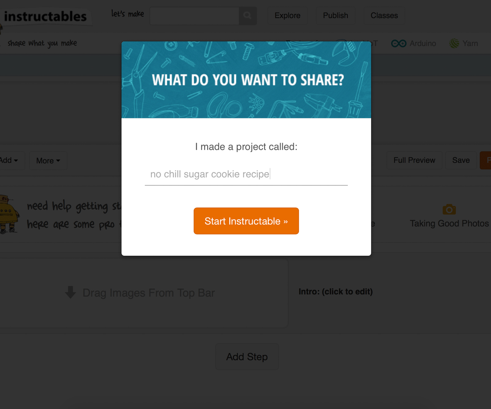 Lesson 3: Writing an Instructable and Adding Photos : 10 Steps ...
