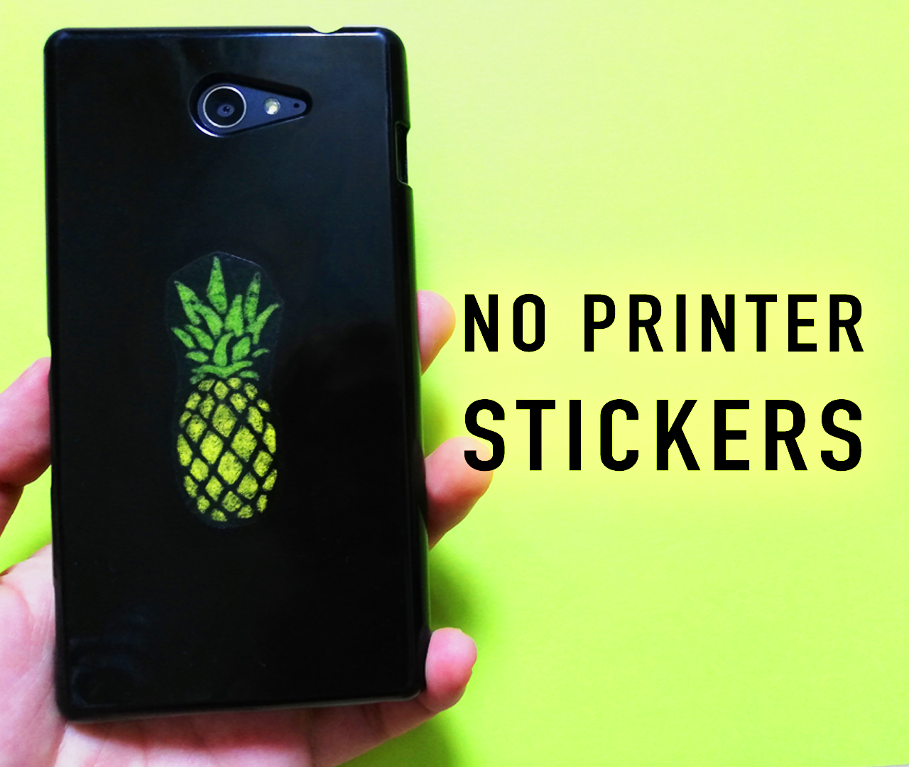 DIY Clear Stickers Without a Printer in One Minute : 3 Steps (with ...