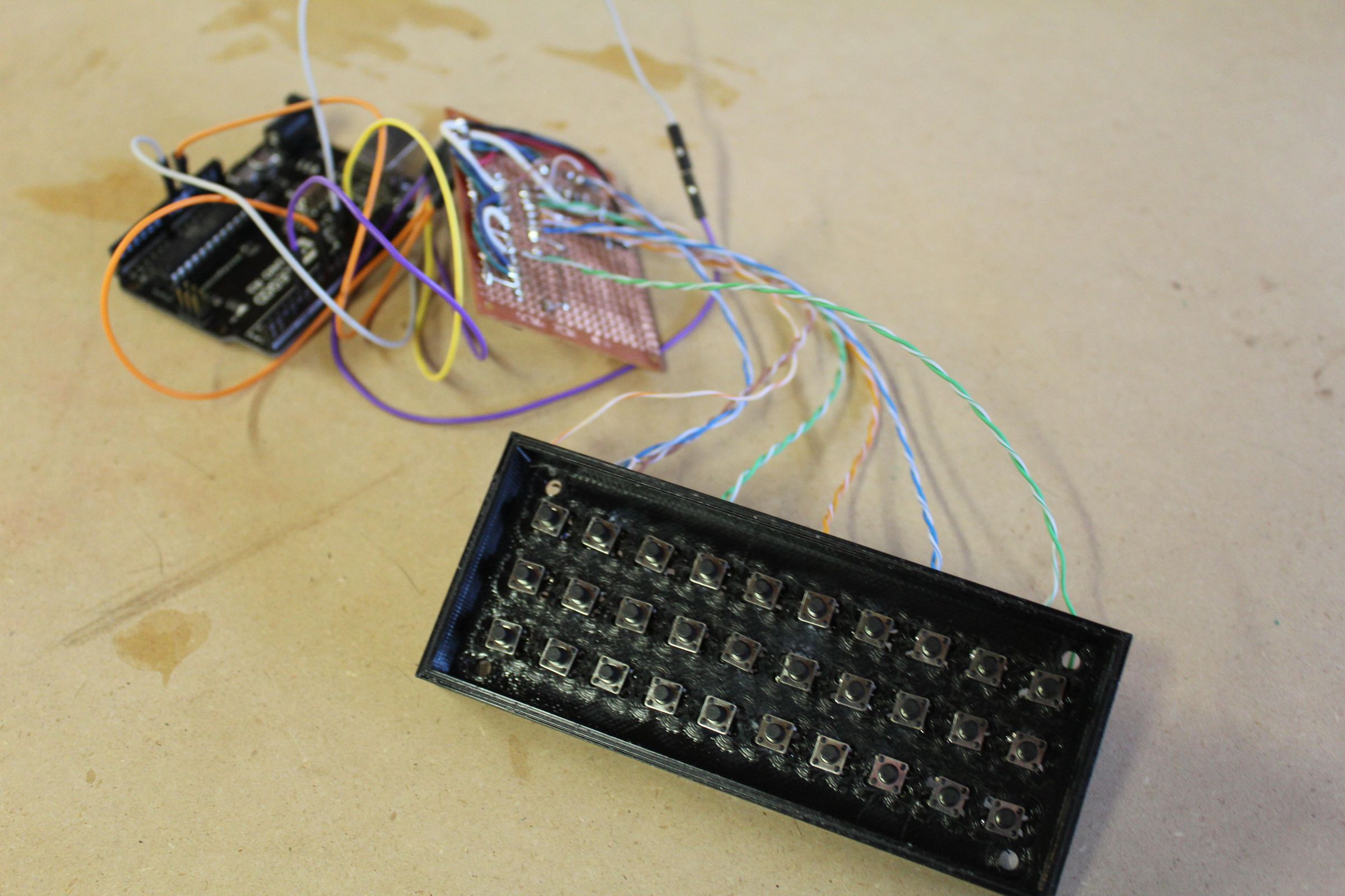 Shift Register Keyboard for Arduino : 8 Steps (with Pictures ...