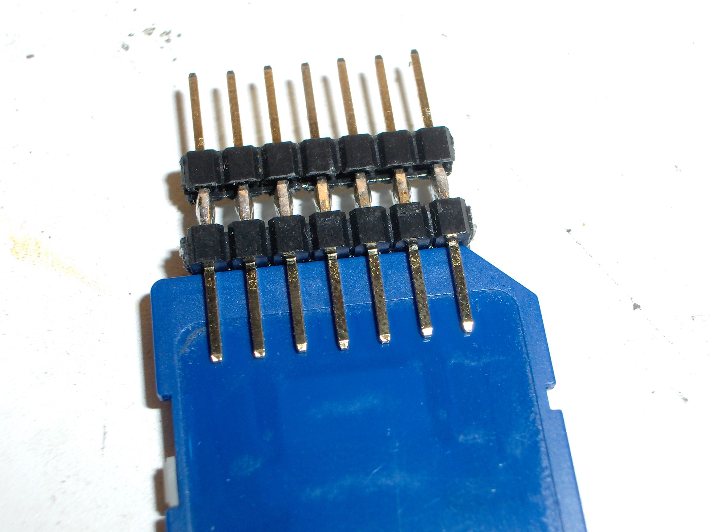 Cheap DIY SD Card Breadboard Socket : 8 Steps - Instructables