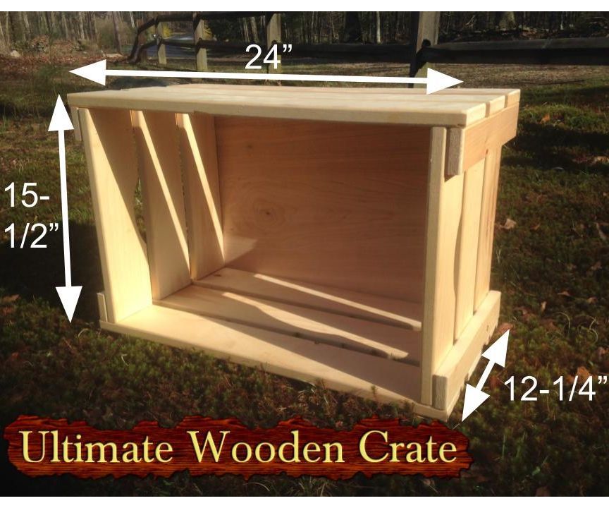 Ultimate Wooden Crate : 9 Steps (with Pictures) - Instructables