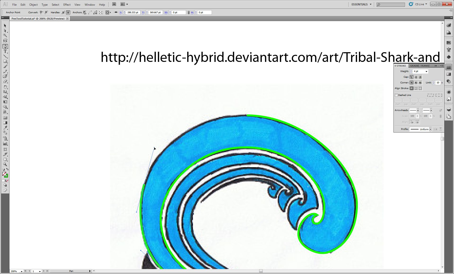 Quick Guide to Learning Adobe Illustrator's Pen Tool : 7 Steps ...