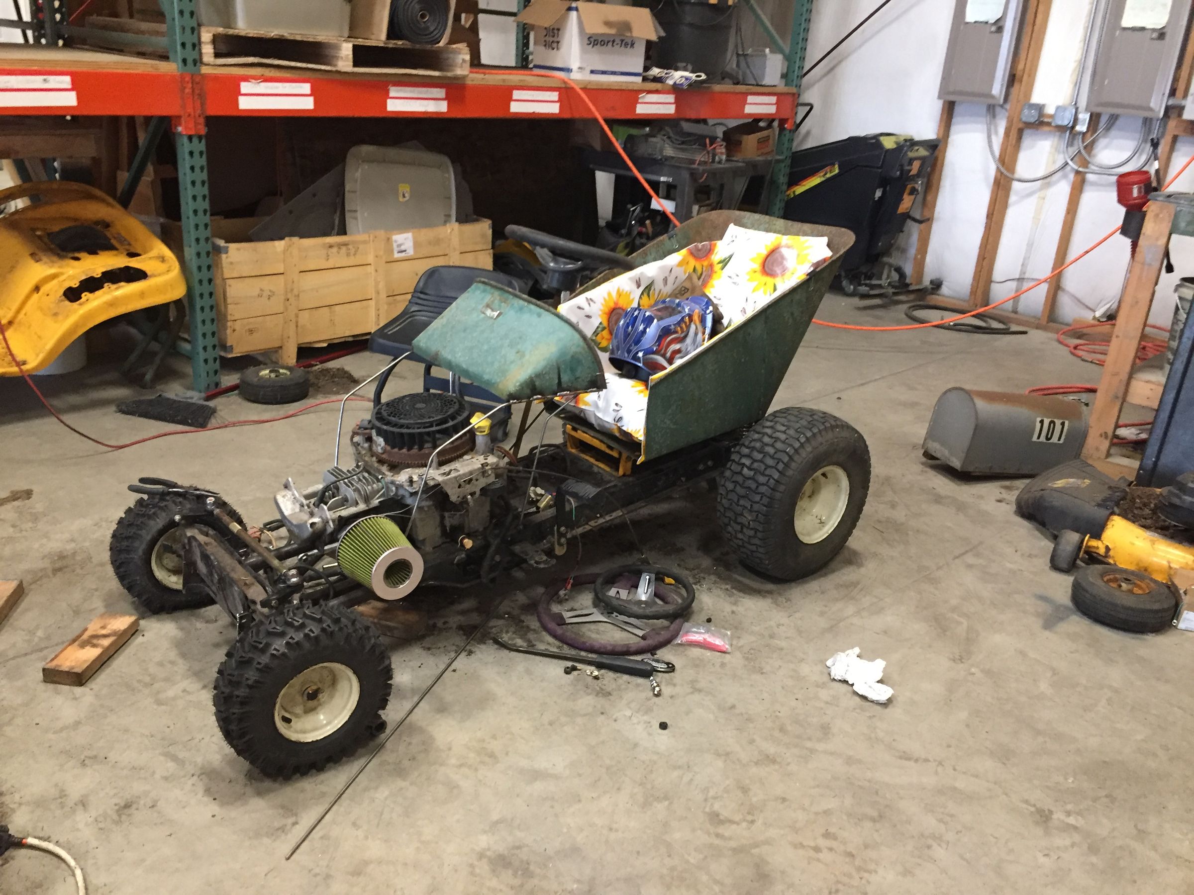 Rat Rod Mower Kart : 10 Steps (with Pictures) - Instructables