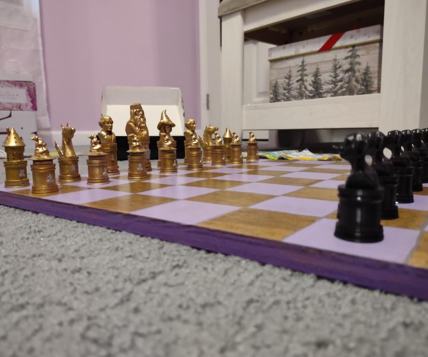 Harry Potter Chess Set With Board : 3 Steps - Instructables