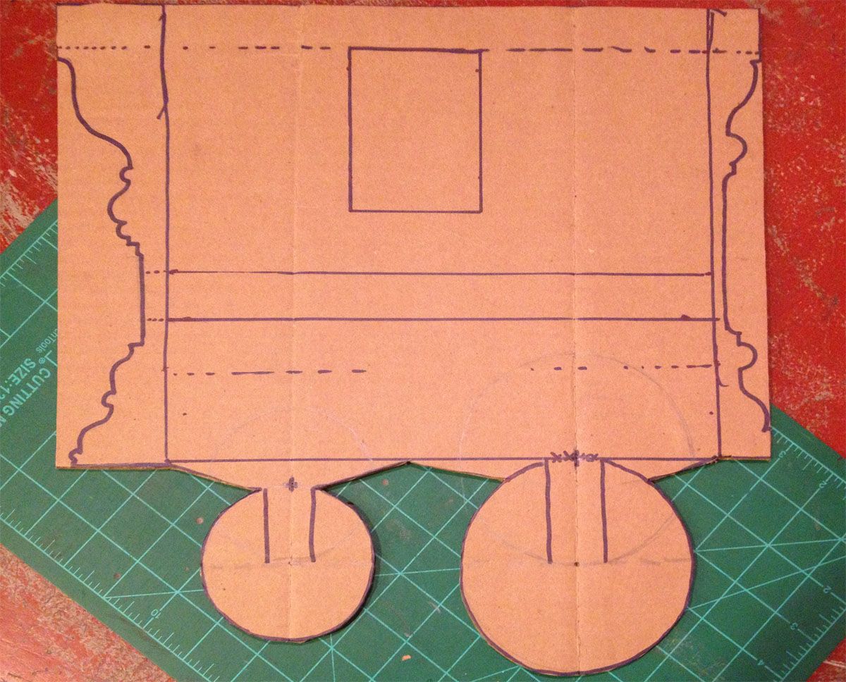 Wearable Cardboard Caravan : 15 Steps (with Pictures) - Instructables