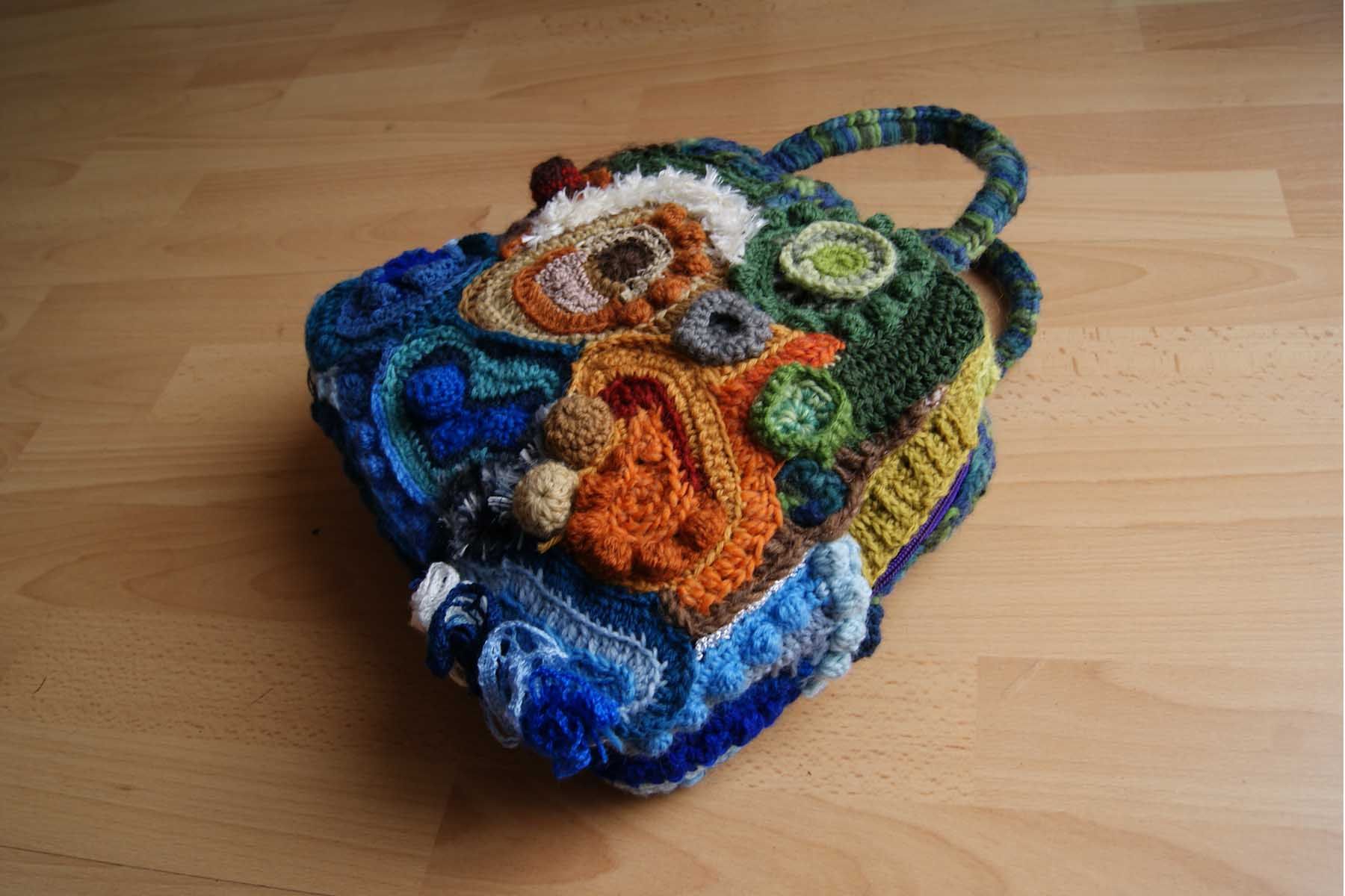 Freeform Crochet Bag: : 12 Steps (with Pictures) - Instructables