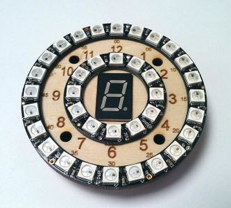 Desktop NeoPixel Clock : 11 Steps (with Pictures) - Instructables