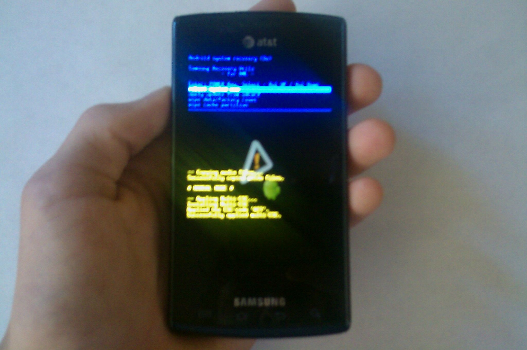 Accessing the Samsung Capitivate Boot Menu : 3 Steps - Instructables