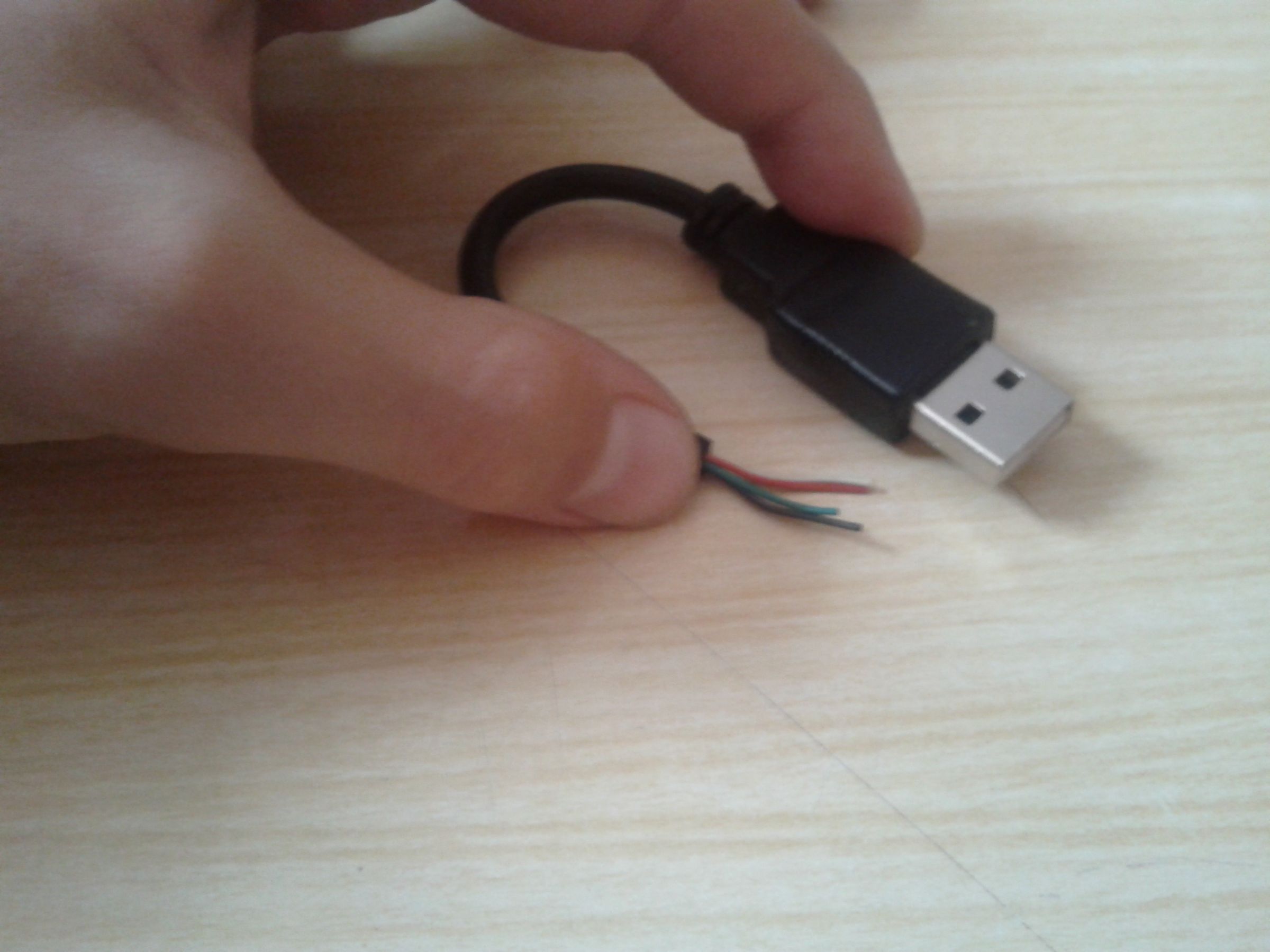 How to Make a USB Cable Flash Drive : 6 Steps (with Pictures ...