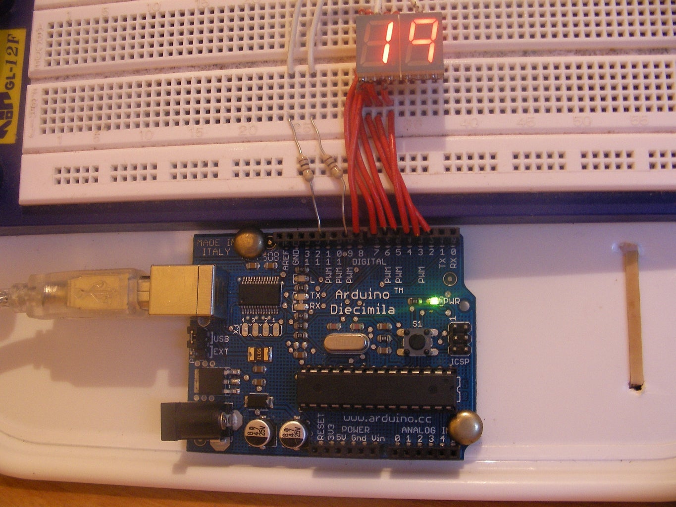 Arduino 7 Segment Countdown Timer 4 Steps Instructables 5663